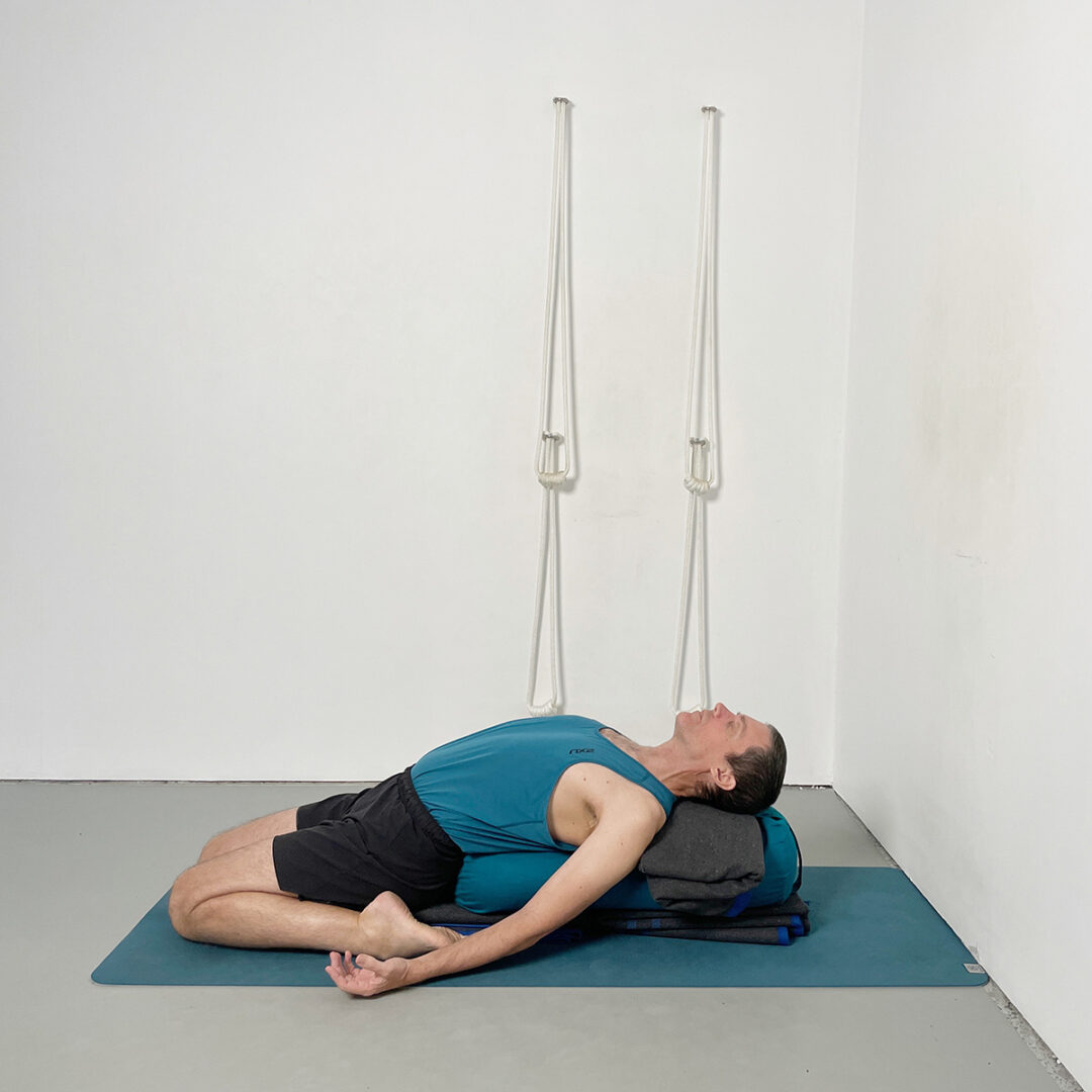 Supta Virasana (Reclining Hero Pose) | Yoga Selection