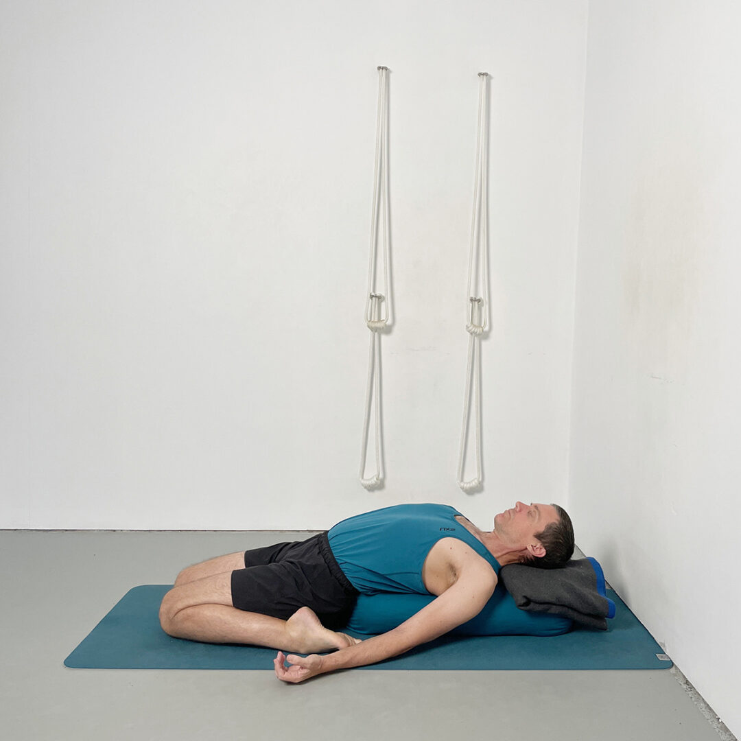Supta Virasana (Reclining Hero Pose) | Yoga Selection